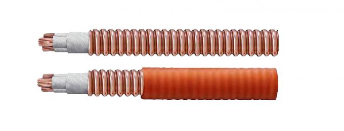 MI CIA LSZH Mineral Insulated Cable Copper Interlocked Fire Resistance