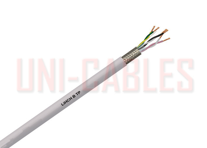 250V VDE 0482-332 - 1 - 2 LiHCH TCWB Cable Grey Class 5 FRNC Copper ...