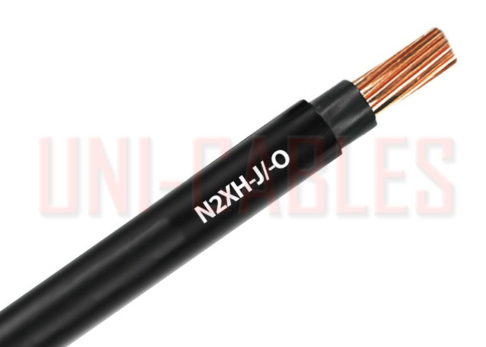 1 X 16 RM ISO9001 Low Voltage Cable , 0.6 1 KV Black Low Smoke Zero ...