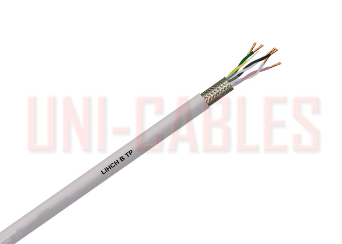 250V VDE 0482-332 - 1 - 2 LiHCH TCWB Cable Grey Class 5 FRNC Copper ...